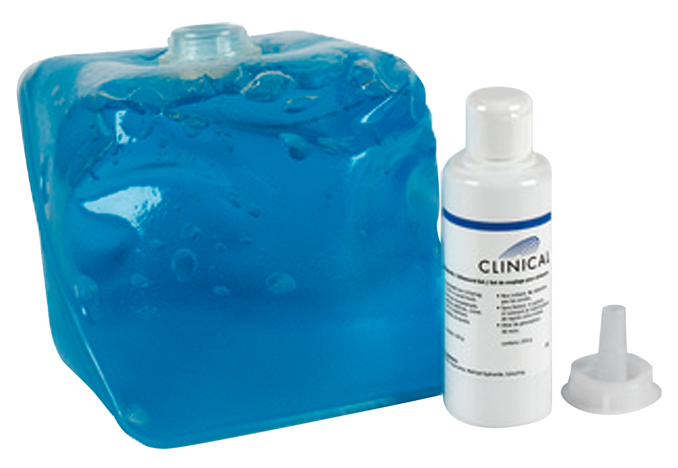 Gel échographique bleu 5L - avec flacon vide 250ml COMED - 36100